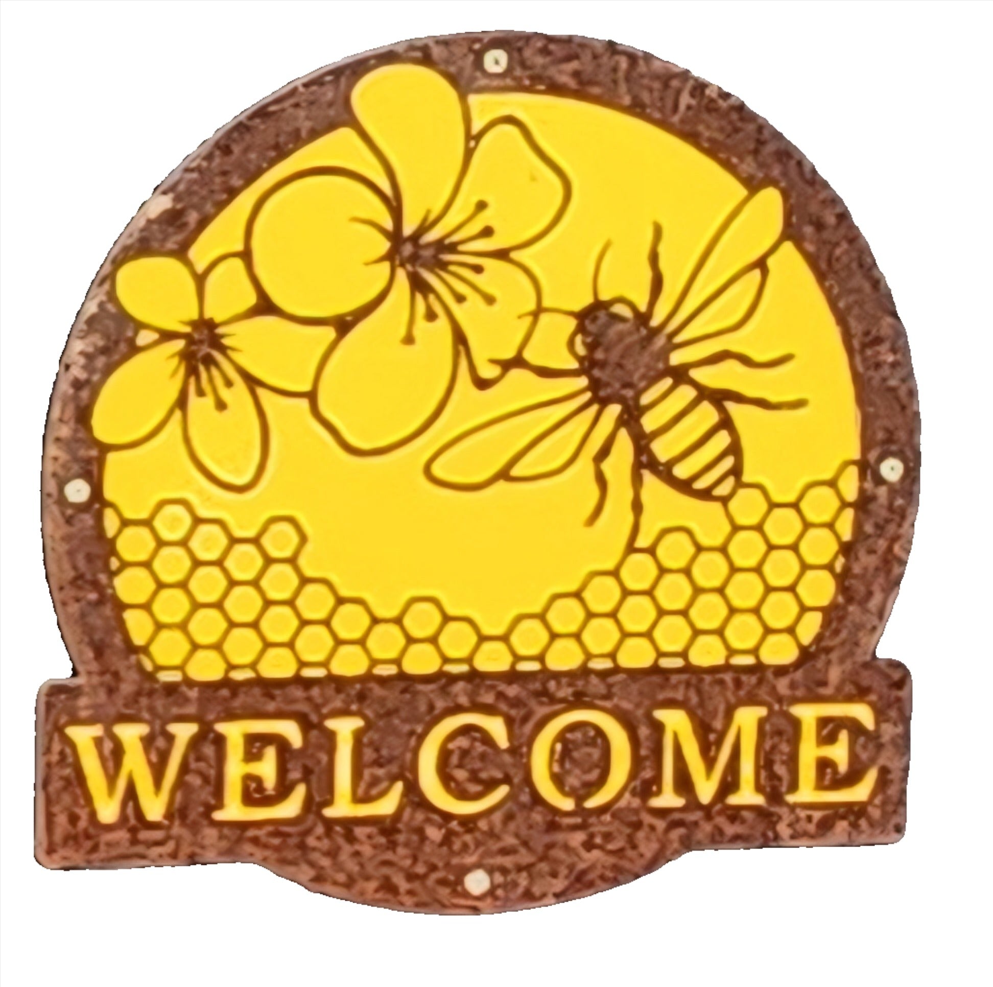 Welcome Bee Sign – Metal Craft Xtreme
