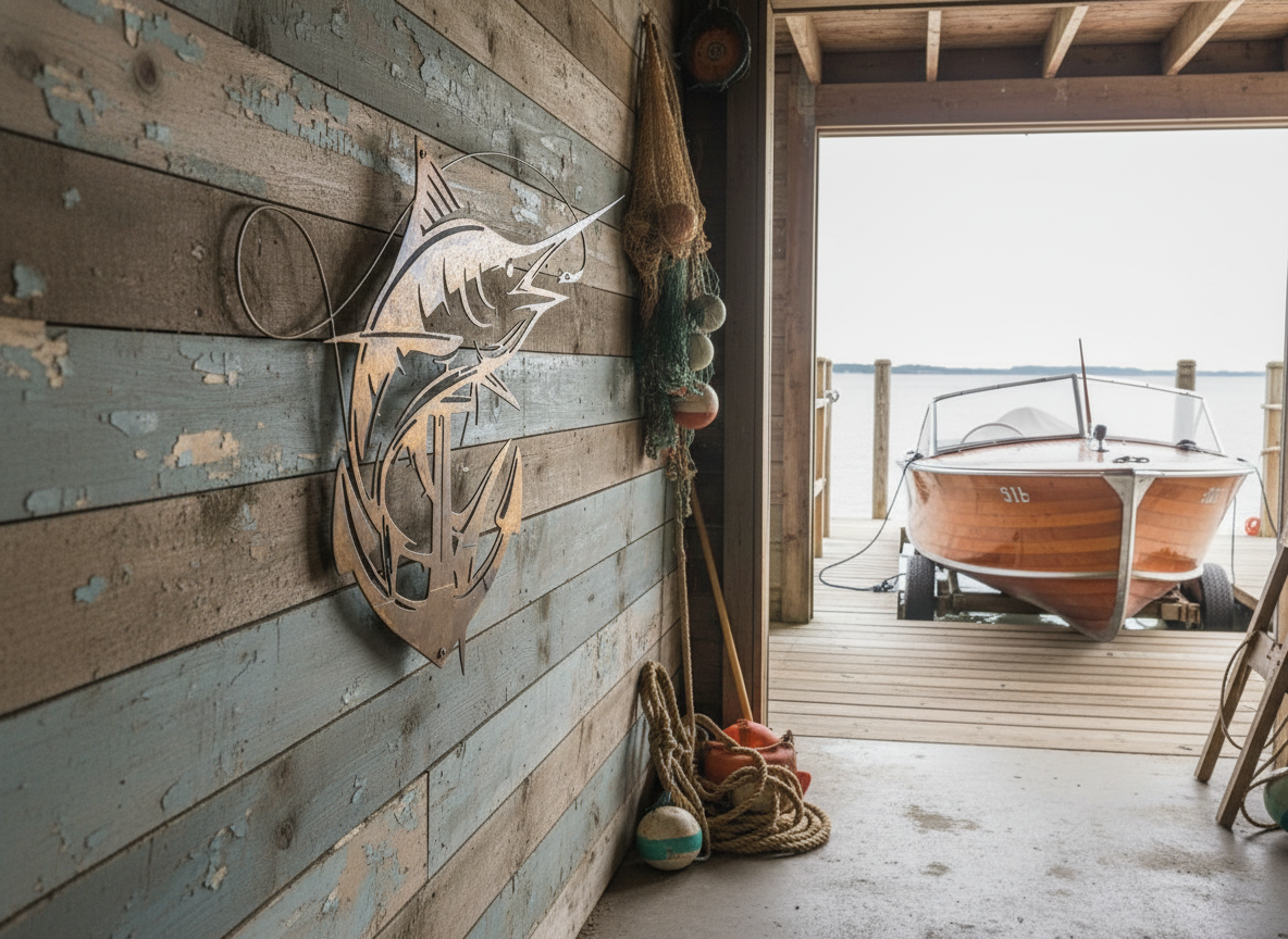 Marlin Sign – Metal Craft Xtreme